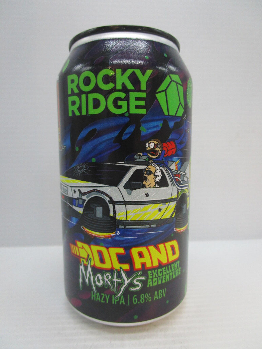 Rocky Ridge - Doc and Morty's Excellent Adventure Hazy IPA 6.8% 375ml ...