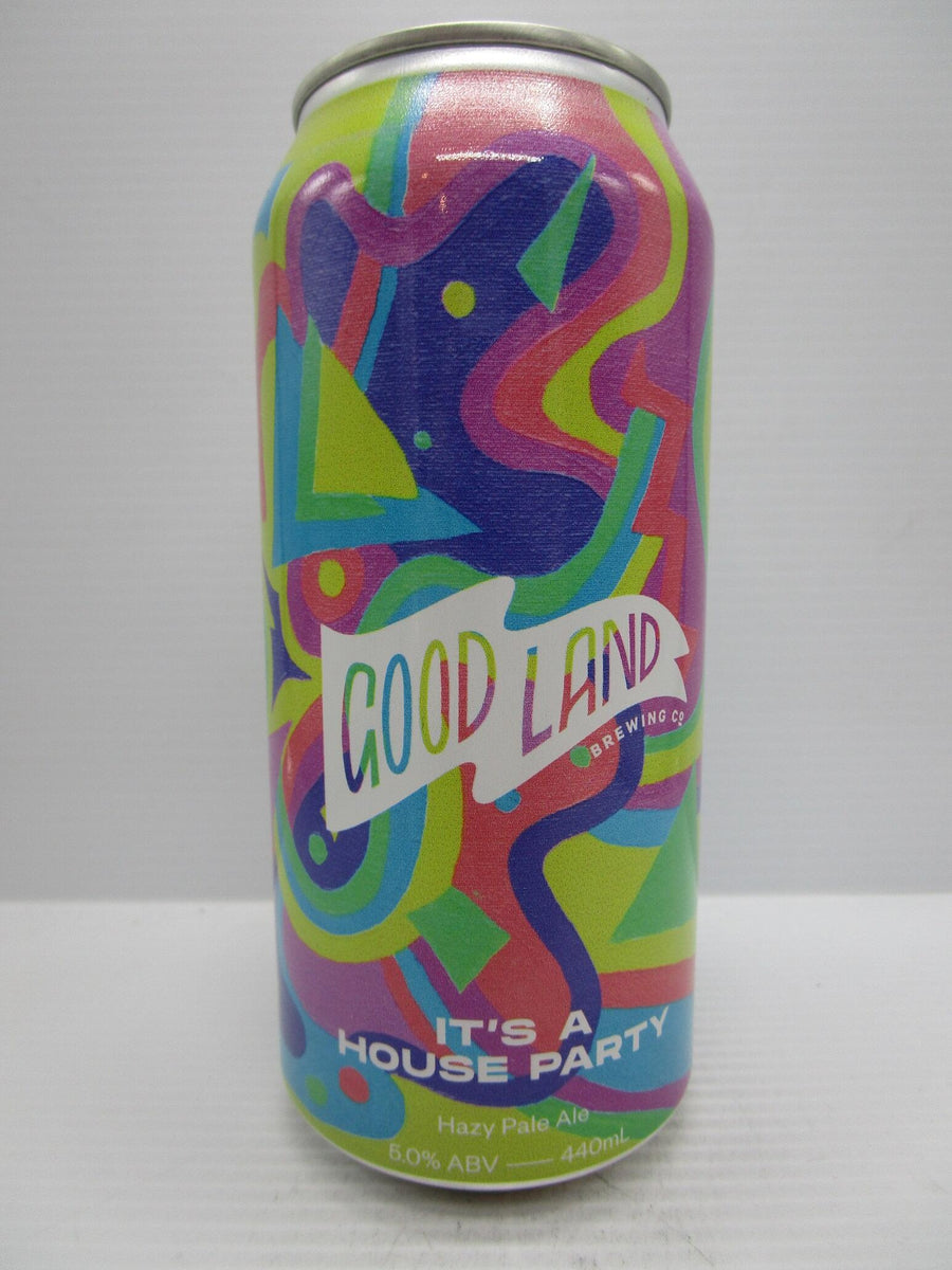 Good Land - 'It's a House Party' Hazy Pale Ale 5% 440ml – Grape And Grain