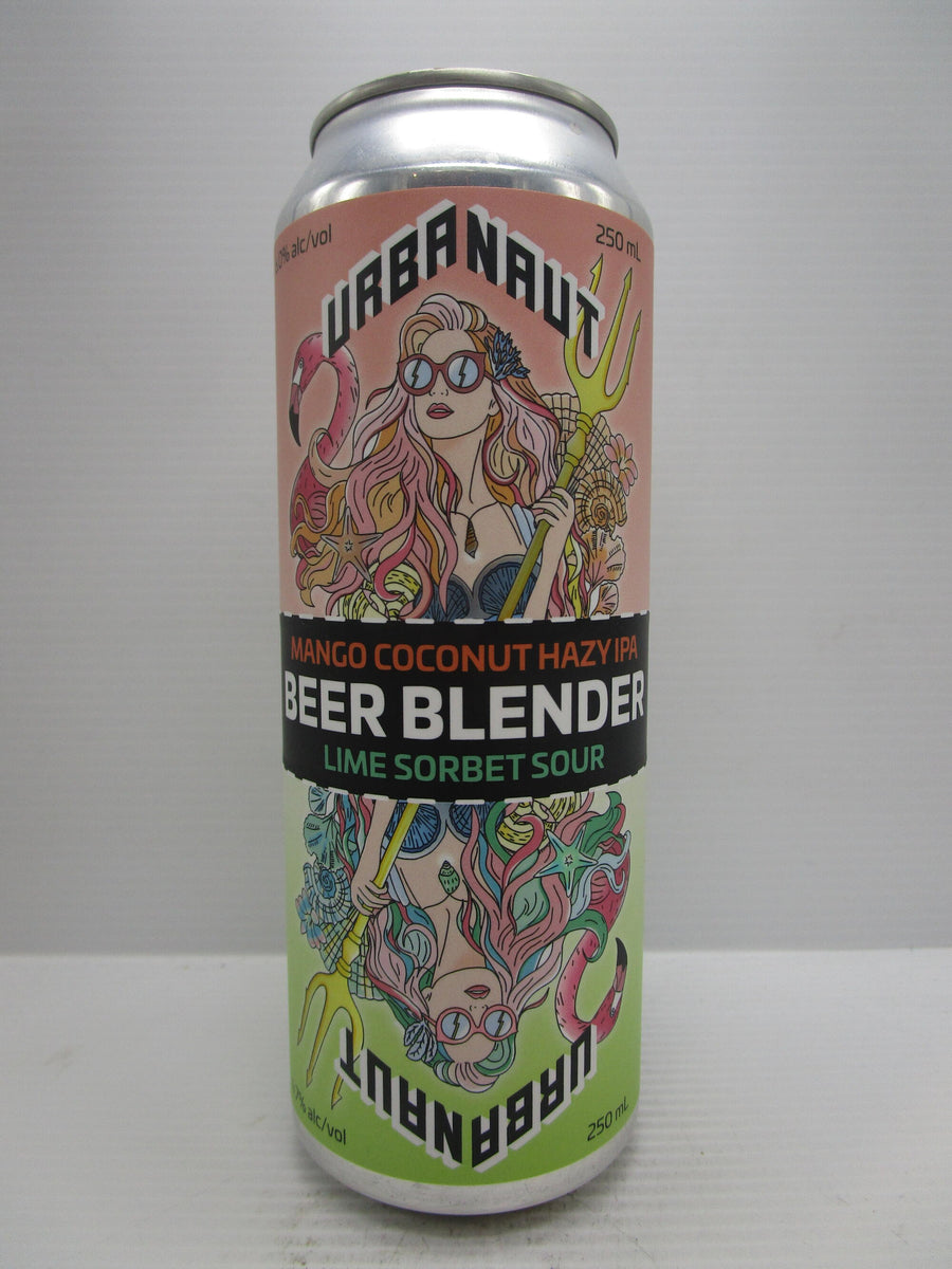 Urbanaut - 'Beer Blender' Mango Coconut Hazy IPA + Lime Sorbet Sour 6% ...