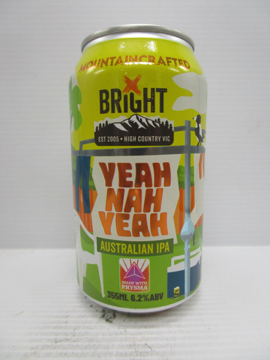 Bright - Yeah Nah Yeah Australian IPA 6.2% 375ml – Grape And Grain
